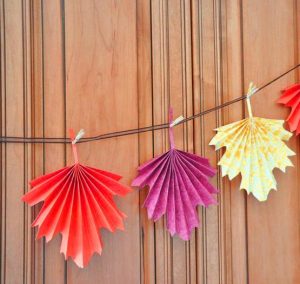 Red and White Decorating with Maple Leaves Accents for Canada Day