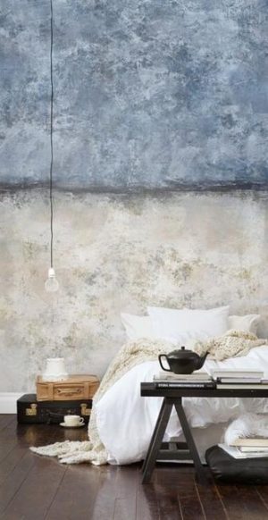 Two Color Wall Painting Ideas for Beautiful Bedroom Decorating