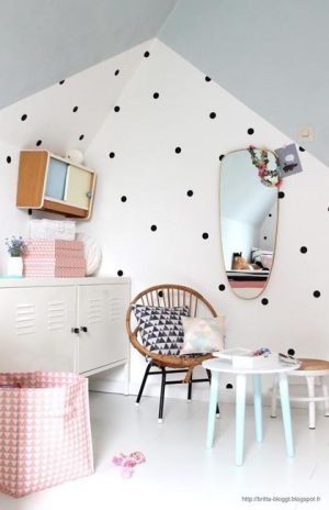 25 Surprising Ways to Use Polka Dots and Circle Patterns in Stylish Homes