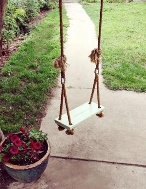 Recycling for Kids Swings to Keep Active Children Busy and Happy