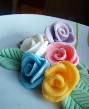 Sweet Cake Decoration with Marzipan Fruits, Flowers, and Fun Designs