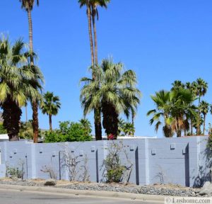 Mid Century Modern Block Wall Designs Showing off Geometric Shadow Patterns