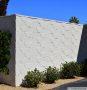 Mid Century Modern Block Wall Designs Showing off Geometric Shadow Patterns