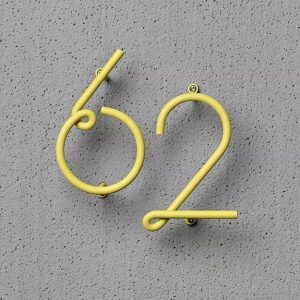 Original House Number Signs to Personalize Facade and Increase Curb Appeal