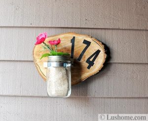 Original House Number Signs to Personalize Facade and Increase Curb Appeal