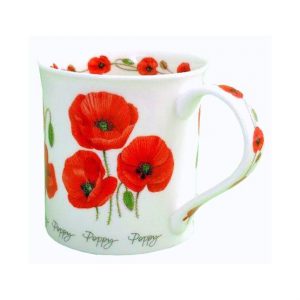 White Tableware with Red Poppies, Floral Designs to Jazz up Table ...