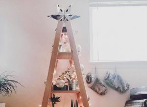 Alternative Christmas Tree Designs Turning Step Ladders into Fun ...