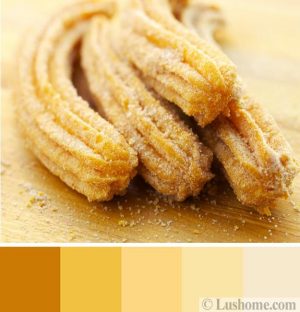 Sunny Yellow and Brown Colors Inspired by Delicious and Healthy Holiday ...