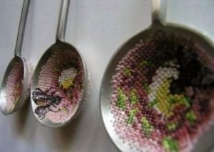 Creative Embroidery on Metal, Surprising Twist in Green Home Decorating ...