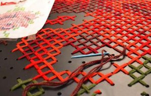 Contemporary Embroidery in Modern Interior Decorating