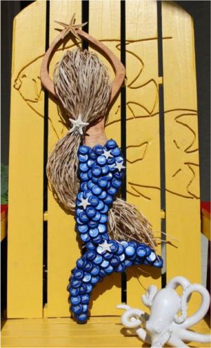 Original Design Ideas to Recycle Metal Caps for Home Decorating