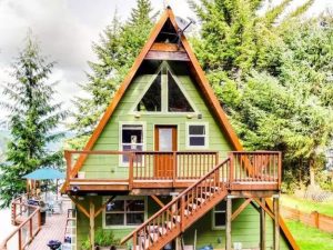 Retro Modern House Designs with A-Frame Roofs