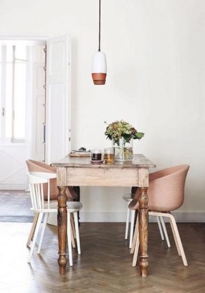 How to Mix and Match Dining Chairs and Use Colors in Dining Room Decorating