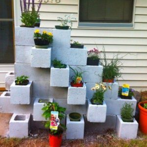 DIY Concrete Planters, Ideas for Outdoor Home Decorating with Flowers