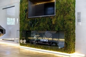 Benefits of Accent Wall Design with Moss, Stunning Green Ideas for ...