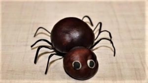 Fun Fall Crafts, Chestnuts Halloween Decorations and Craft Ideas for Kids
