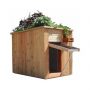 Pet Houses Decorated with Plants Connect Modern Design with Nature