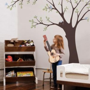 Quick, Modern Kids Room Decorating, Tree Theme in Wall Stickers and Decals