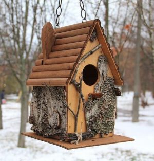 Rustic Wood Birdhouse Design Ideas, Natural Choices for Feathered Friends