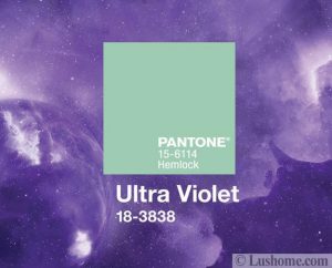 Purple Christmas Decorating with Ultra Violet, Following the Year Color ...