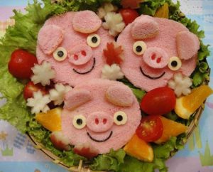 Creative Food Design Ideas Inspired by the Year of the Pig, Cute Edible ...