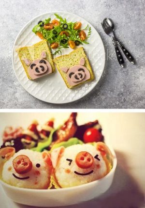 Creative Food Design Ideas Inspired by the Year of the Pig, Cute Edible ...