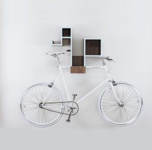 Modern Storage Ideas, Bike Racks that Look Great on the Walls