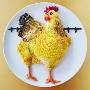 Food Art and Design, Original Plating and Food Styling with Various ...