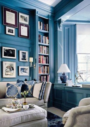 Classic Interior Design in Blue, Redefining the Elegance Through Modern ...