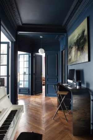 Classic Interior Design in Blue, Redefining the Elegance Through Modern ...
