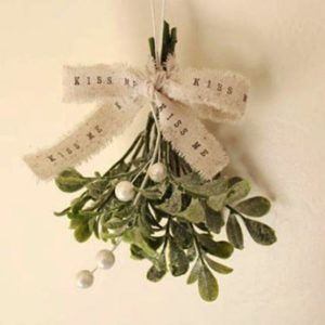 Mistletoe, Christmas Crafts and Romantic Winter Decorating Ideas