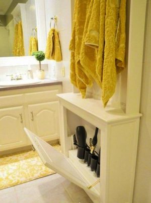 Bathroom Storage Ideas, Modern Cabinets with Sliding Shelves and Drawers