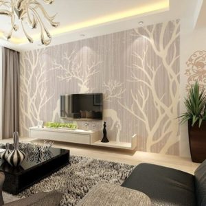 Trees and Branches Interior Trends, Modern Wall Decorating Themes