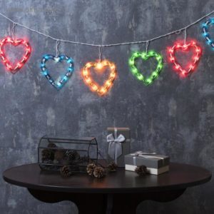 Romantic Home Decorating with Lights, Glowing Valentines Day Ideas