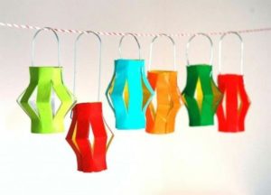 Paper Crafts, Chinese Lanterns for Good Feng Shui and Festive Holiday ...