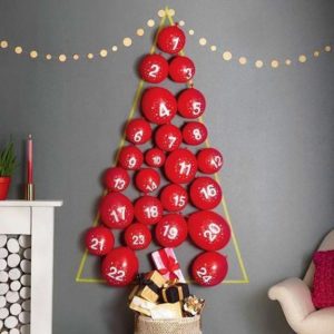 Holiday Tree Shaped Advent Calendars, Christmas Ideas