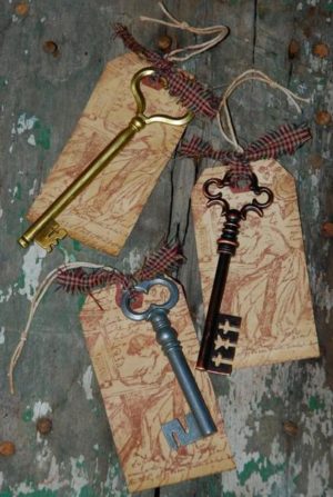 Creative Recycling, Crafts Turning Old Keys into Handmade Christmas ...