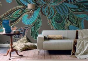 Modern Wallpaper Designs Adding Stylish Chic to Statement Wall Decorating