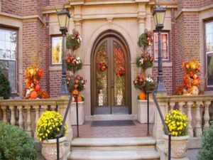 Fall Decorating Ideas for Your Front Door, Steps, Outdoor Landing