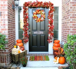 Fall Decorating Ideas for Your Front Door, Steps, Outdoor Landing