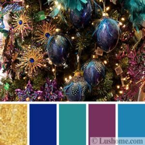 Christmas Colors, 50 Winter Holiday Decorating Color Schemes