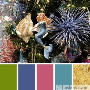 Christmas Colors, 50 Winter Holiday Decorating Color Schemes
