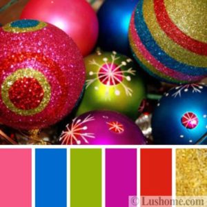 Christmas Colors, 50 Winter Holiday Decorating Color Schemes