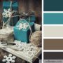 Christmas Colors, 50 Winter Holiday Decorating Color Schemes