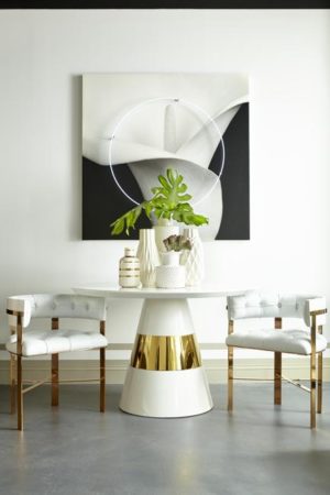 Classy Brass Accents, Modern Interior Design Trends 2021