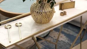 Classy Brass Accents, Modern Interior Design Trends 2021