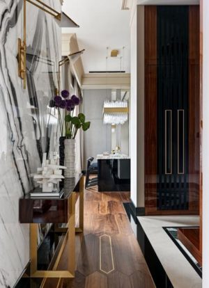Classy Brass Accents, Modern Interior Design Trends 2021