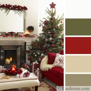 Christmas Colors, 50 Winter Holiday Decorating Color Schemes