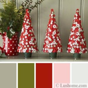 Christmas Colors, 50 Winter Holiday Decorating Color Schemes