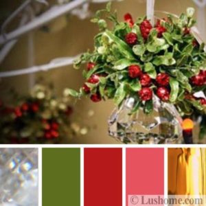 Christmas Colors, 50 Winter Holiday Decorating Color Schemes